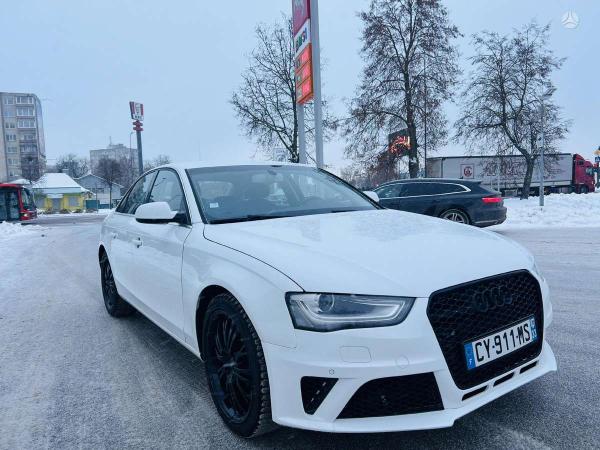 Balts Audi A4 2013 Kauņa, ar dzinēja tilpumu 1.97 L un nobraukumu 232 tūkst. km par 9333 €, foto 7 vietnē AUTOMOTO.COM.LV