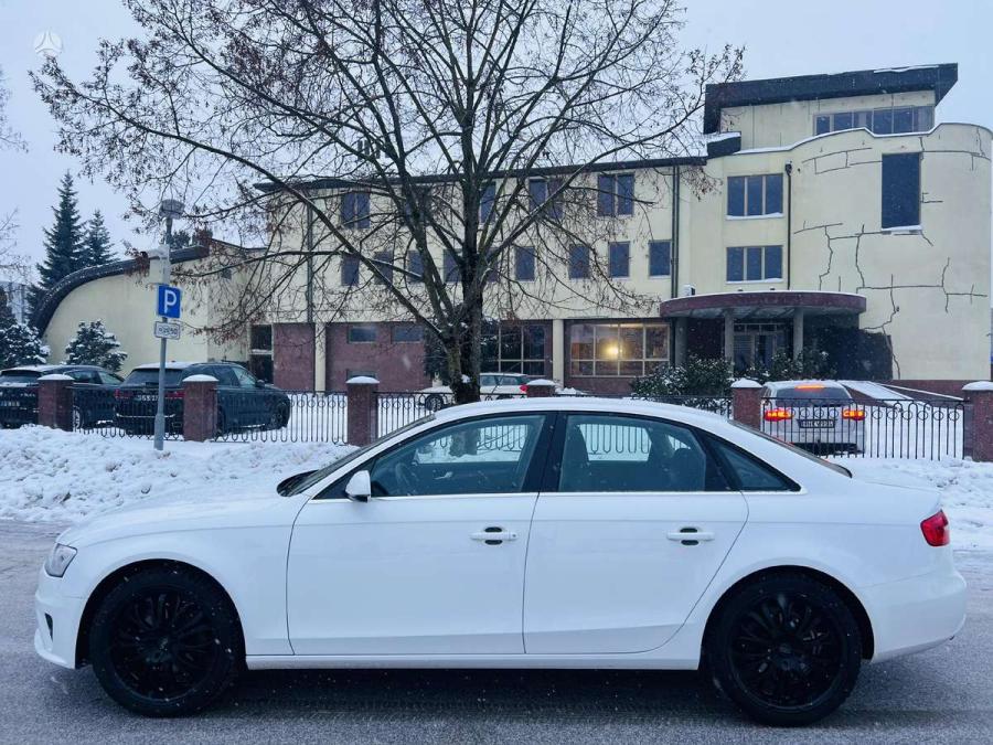 White Audi A4 2013 in Kaunas, with an engine capacity of 1.97 L and mileage of 232 thousand km for 9111 €, photo 3 on AUTOMOTO.COM.LV