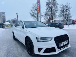 White Audi A4 2013 in Kaunas, with an engine capacity of 1.97 L and mileage of 232 thousand km for 9111 €, photo 4 on AUTOMOTO.COM.LV