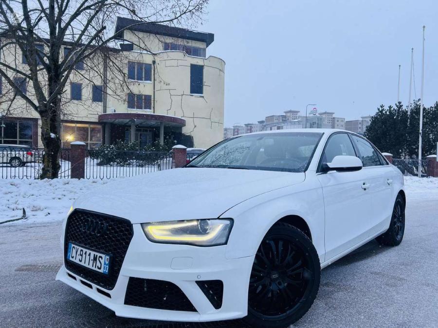 Balts Audi A4 2013 Kauņa, ar dzinēja tilpumu 2.00 L un nobraukumu 234 tūkst. km par 8850 €, foto 1 vietnē AUTOMOTO.COM.LV