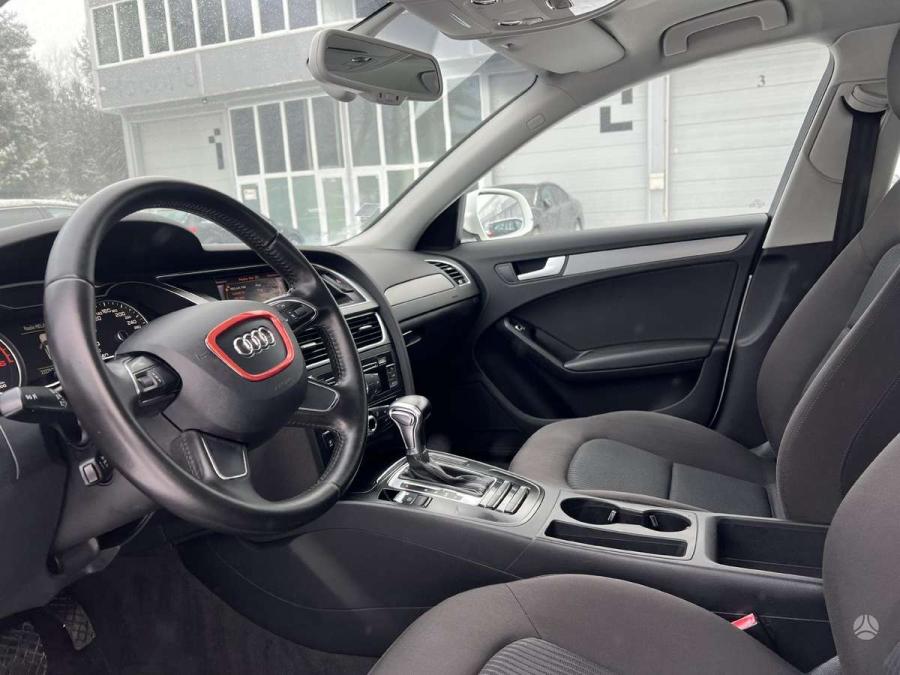 Balts Audi A4 2013 Kauņa, ar dzinēja tilpumu 2.00 L un nobraukumu 234 tūkst. km par 8850 €, foto 10 vietnē AUTOMOTO.COM.LV