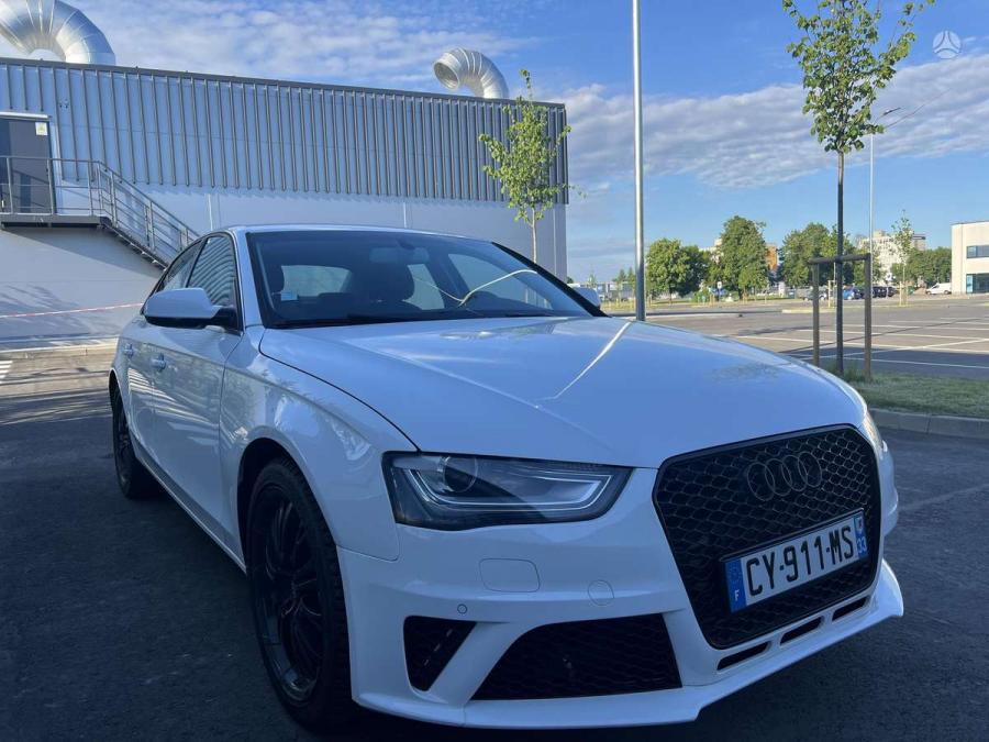 White Audi A4 2013 in Kaunas, with an engine capacity of 1.97 L and mileage of 234 thousand km for 7900 €, photo 7 on AUTOMOTO.COM.LV