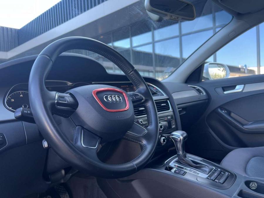 White Audi A4 2013 in Kaunas, with an engine capacity of 1.97 L and mileage of 234 thousand km for 7900 €, photo 13 on AUTOMOTO.COM.LV