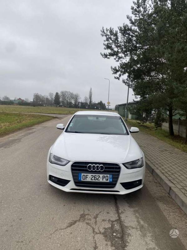Balts Audi A4 2014 Tauragė, ar dzinēja tilpumu 1.97 L un nobraukumu 239 tūkst. km par 7999 €, foto 2 vietnē AUTOMOTO.COM.LV