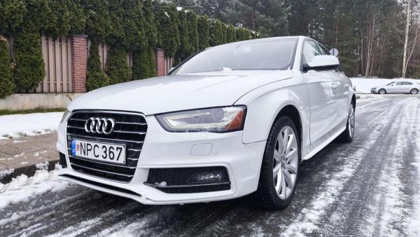 Balts Audi A4 2014 Viļņa, ar dzinēja tilpumu 1.98 L un nobraukumu 175 tūkst. km par 7550 €, foto 1 vietnē AUTOMOTO.COM.LV