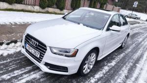 White Audi A4 2014 in Vilnius, with an engine capacity of 1.98 L and mileage of 175 thousand km for 7550 €, photo 2 on AUTOMOTO.COM.LV