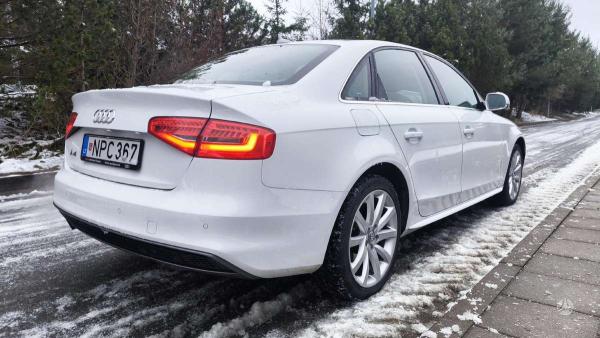 Balts Audi A4 2014 Viļņa, ar dzinēja tilpumu 1.98 L un nobraukumu 175 tūkst. km par 7550 €, foto 8 vietnē AUTOMOTO.COM.LV