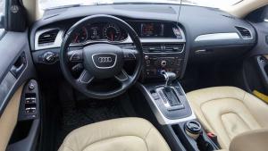 White Audi A4 2014 in Vilnius, with an engine capacity of 1.98 L and mileage of 175 thousand km for 7550 €, photo 17 on AUTOMOTO.COM.LV