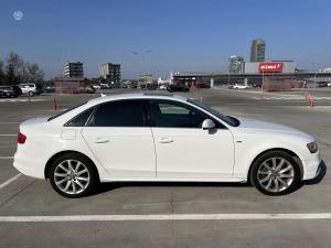 White Audi A4 2014 in Vilnius, with an engine capacity of 1.98 L and mileage of 141 thousand km for 7800 €, photo 2 on AUTOMOTO.COM.LV