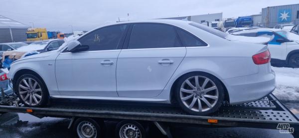 White Audi A4 2014 in Kaunas, with an engine capacity of 2.00 L and mileage of 300 thousand km for 4900 €, photo 2 on AUTOMOTO.COM.LV