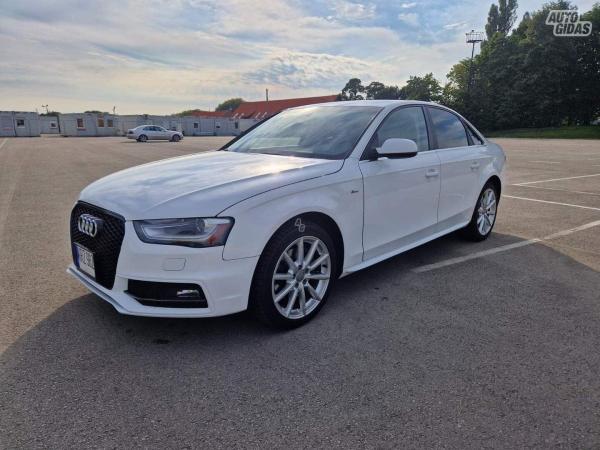White Audi A4 2014 in Klaipeda, with an engine capacity of 2.00 L and mileage of 190 thousand km for 8500 €, photo 1 on AUTOMOTO.COM.LV