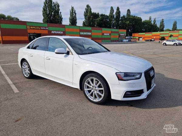 White Audi A4 2014 in Klaipeda, with an engine capacity of 2.00 L and mileage of 190 thousand km for 8150 €, photo 2 on AUTOMOTO.COM.LV