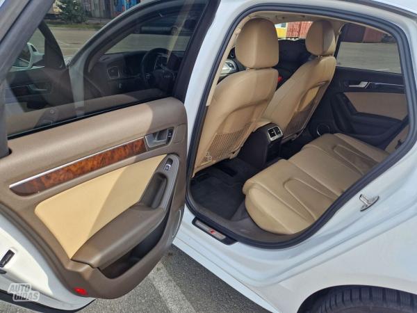 White Audi A4 2014 in Klaipeda, with an engine capacity of 2.00 L and mileage of 190 thousand km for 8150 €, photo 7 on AUTOMOTO.COM.LV