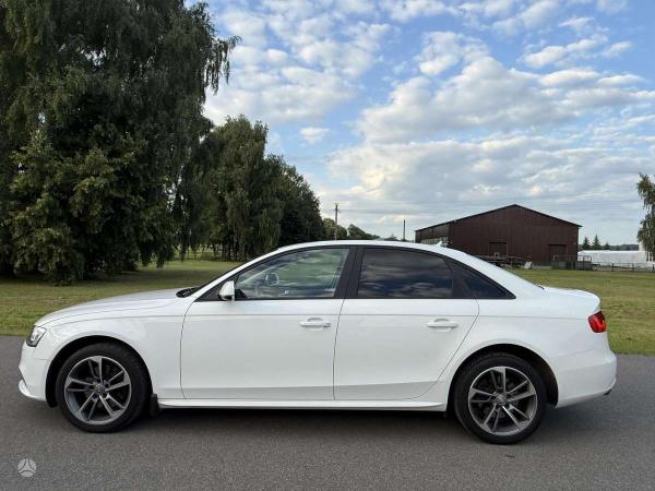 White Audi A4 2014 in Kaisiadorys, with an engine capacity of 1.80 L and mileage of 247 thousand km for 7250 €, photo 8 on AUTOMOTO.COM.LV