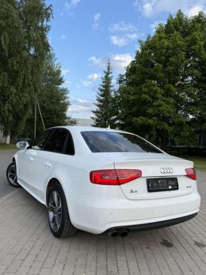 Balts Audi A4 2014 Kaišiadorys, ar dzinēja tilpumu 1.80 L un nobraukumu 247 tūkst. km par 7250 €, foto 19 vietnē AUTOMOTO.COM.LV