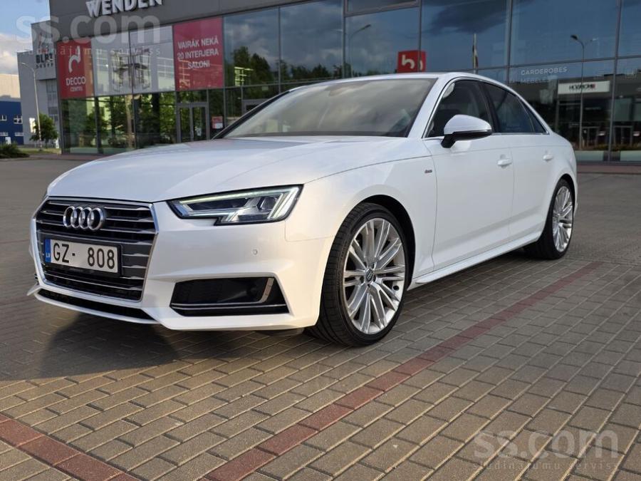 Balts Audi A4 2015 Rīga, ar dzinēja tilpumu 2.00 L un nobraukumu 150 tūkst. km par 16899 €, foto 2 vietnē AUTOMOTO.COM.LV