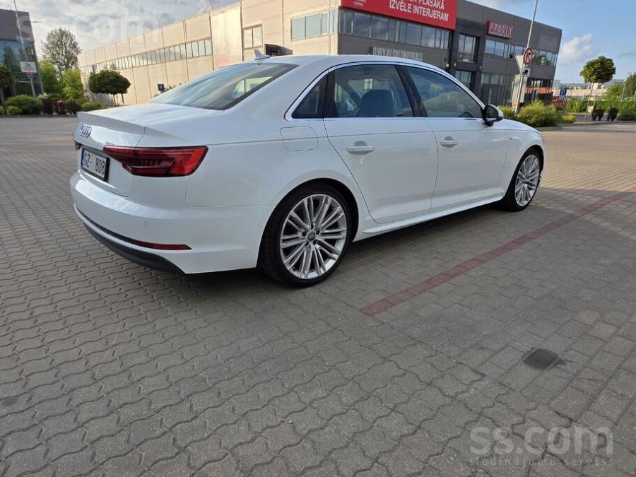 Balts Audi A4 2015 Rīga, ar dzinēja tilpumu 2.00 L un nobraukumu 150 tūkst. km par 16899 €, foto 5 vietnē AUTOMOTO.COM.LV