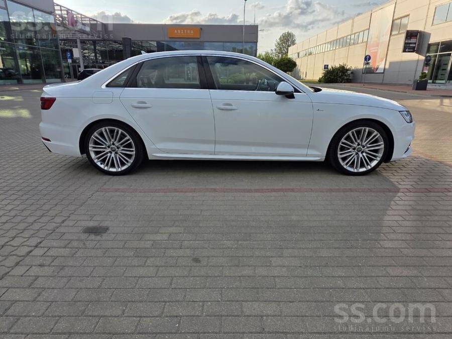 Balts Audi A4 2015 Rīga, ar dzinēja tilpumu 2.00 L un nobraukumu 150 tūkst. km par 16899 €, foto 8 vietnē AUTOMOTO.COM.LV