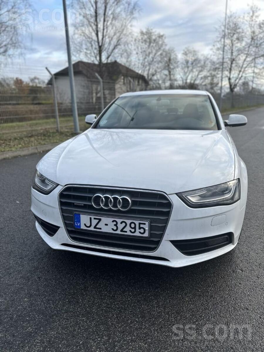 White Audi A4 2015 in Riga, with an engine capacity of 1.80 L and mileage of 181 thousand km for 7500 €, photo 8 on AUTOMOTO.COM.LV