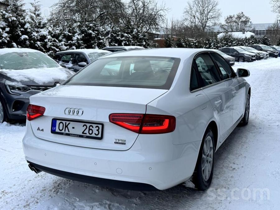 Balts Audi A4 2015 Rīga, ar dzinēja tilpumu 1.80 L un nobraukumu 181 tūkst. km par 8800 €, foto 3 vietnē AUTOMOTO.COM.LV