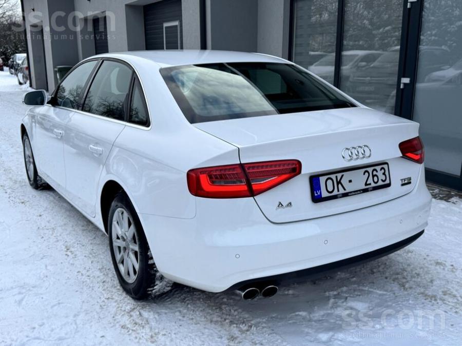 Balts Audi A4 2015 Rīga, ar dzinēja tilpumu 1.80 L un nobraukumu 181 tūkst. km par 8800 €, foto 4 vietnē AUTOMOTO.COM.LV