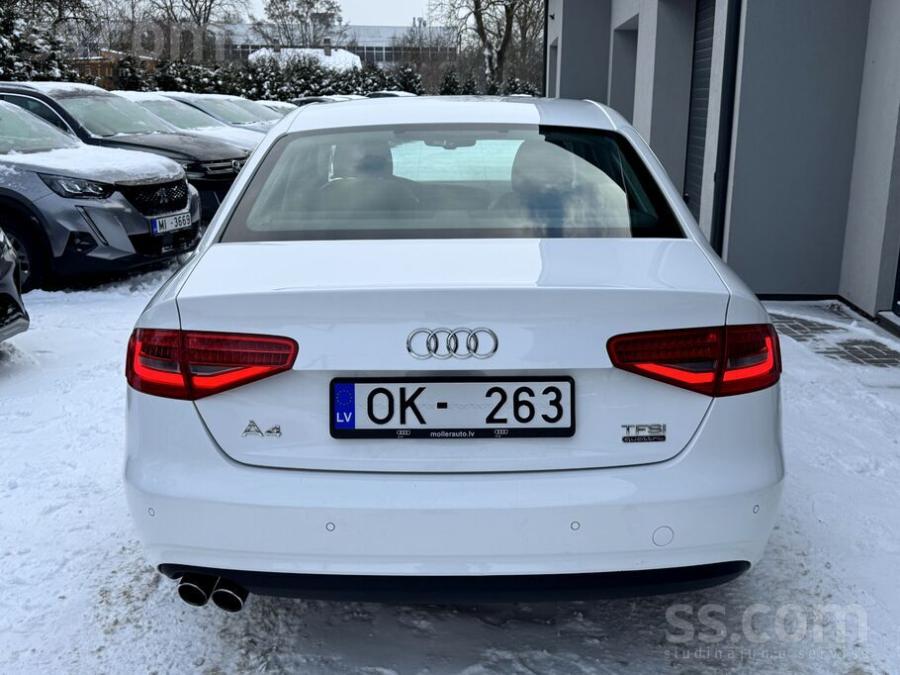 Balts Audi A4 2015 Rīga, ar dzinēja tilpumu 1.80 L un nobraukumu 181 tūkst. km par 8800 €, foto 5 vietnē AUTOMOTO.COM.LV