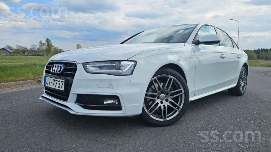 Balts Audi A4 2015 Rīga, ar dzinēja tilpumu 1.80 L un nobraukumu 90 tūkst. km par 13700 €, foto 1 vietnē AUTOMOTO.COM.LV