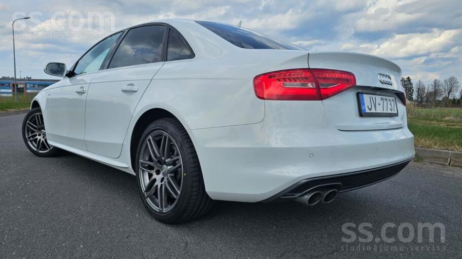 Balts Audi A4 2015 Rīga, ar dzinēja tilpumu 1.80 L un nobraukumu 90 tūkst. km par 13700 €, foto 5 vietnē AUTOMOTO.COM.LV