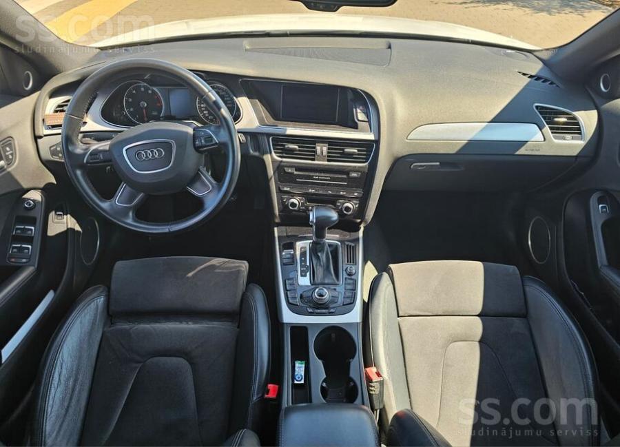White Audi A4 2015 in Riga, with an engine capacity of 1.80 L and mileage of 91 thousand km for 13400 €, photo 15 on AUTOMOTO.COM.LV