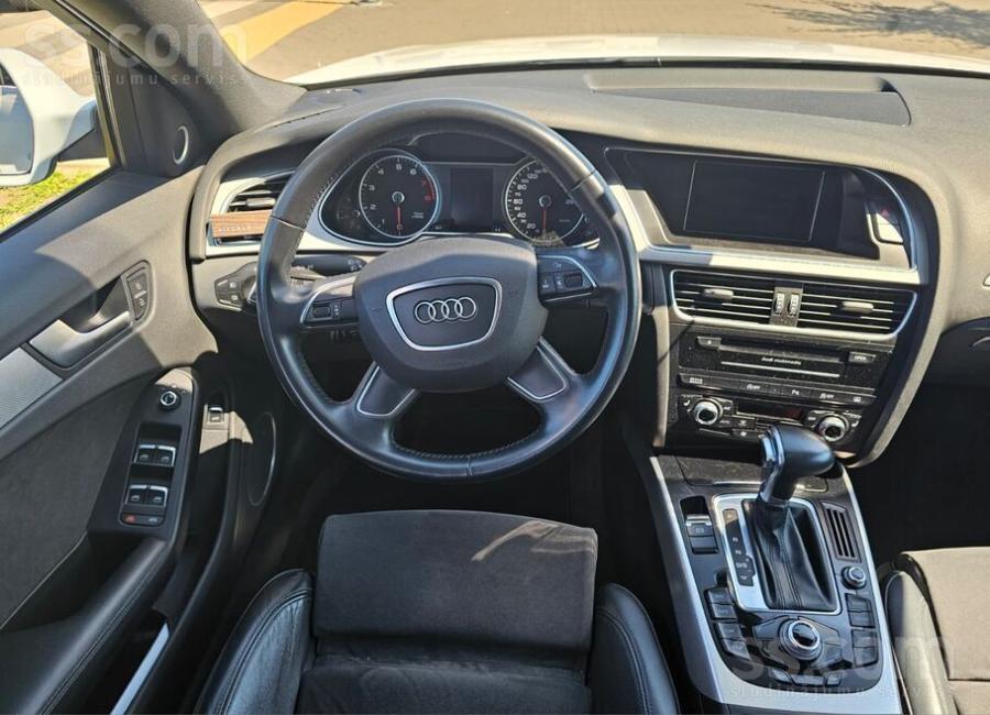 White Audi A4 2015 in Riga, with an engine capacity of 1.80 L and mileage of 91 thousand km for 13400 €, photo 16 on AUTOMOTO.COM.LV