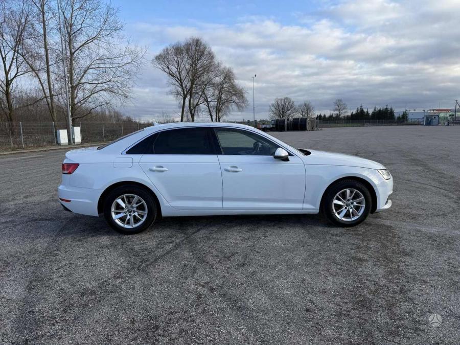 White Audi A4 2016 in Marijampole, with an engine capacity of 1.40 L and mileage of 197 thousand km for 10950 €, photo 6 on AUTOMOTO.COM.LV