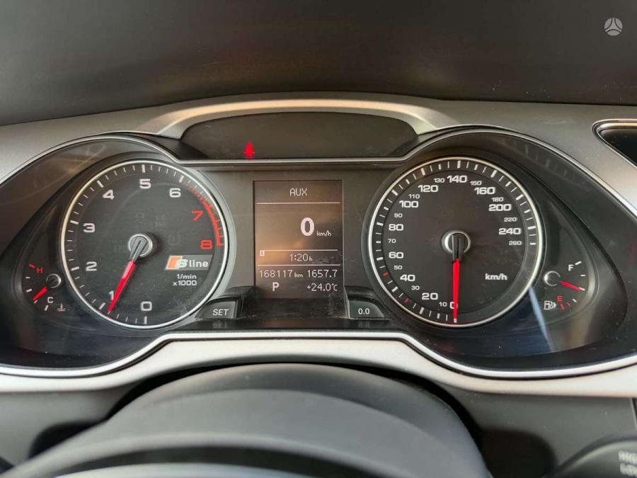 White Audi A4 2016 in Kaunas, with an engine capacity of 1.98 L and mileage of 168 thousand km for 10000 €, photo 11 on AUTOMOTO.COM.LV