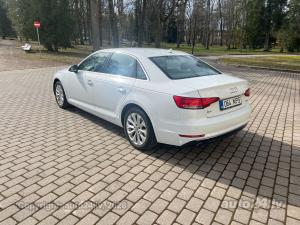White Audi A4 2016 in Tallinn, with an engine capacity of 1.40 L and mileage of 132 thousand km for 16499 €, photo 5 on AUTOMOTO.COM.LV