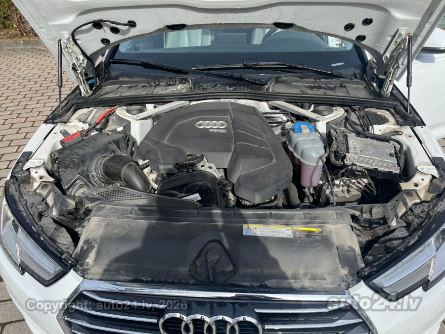 White Audi A4 2016 in Tallinn, with an engine capacity of 1.40 L and mileage of 132 thousand km for 16499 €, photo 15 on AUTOMOTO.COM.LV