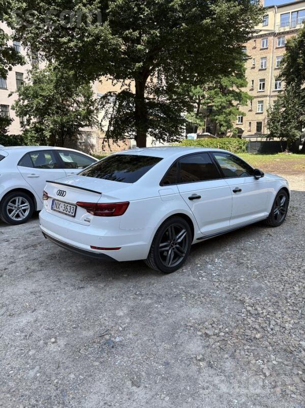 White Audi A4 2016 in Liepaja, with an engine capacity of 2.00 L and mileage of 158 thousand km for 15500 €, photo 1 on AUTOMOTO.COM.LV