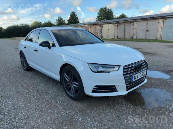 White Audi A4 2016 in Liepaja, with an engine capacity of 2.00 L and mileage of 158 thousand km for 15500 €, photo 3 on AUTOMOTO.COM.LV