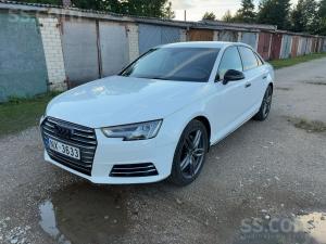 Balts Audi A4 2016 Liepāja, ar dzinēja tilpumu 2.00 L un nobraukumu 158 tūkst. km par 15500 €, foto 4 vietnē AUTOMOTO.COM.LV