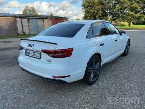 Balts Audi A4 2016 Liepāja, ar dzinēja tilpumu 2.00 L un nobraukumu 158 tūkst. km par 15500 €, foto 5 vietnē AUTOMOTO.COM.LV
