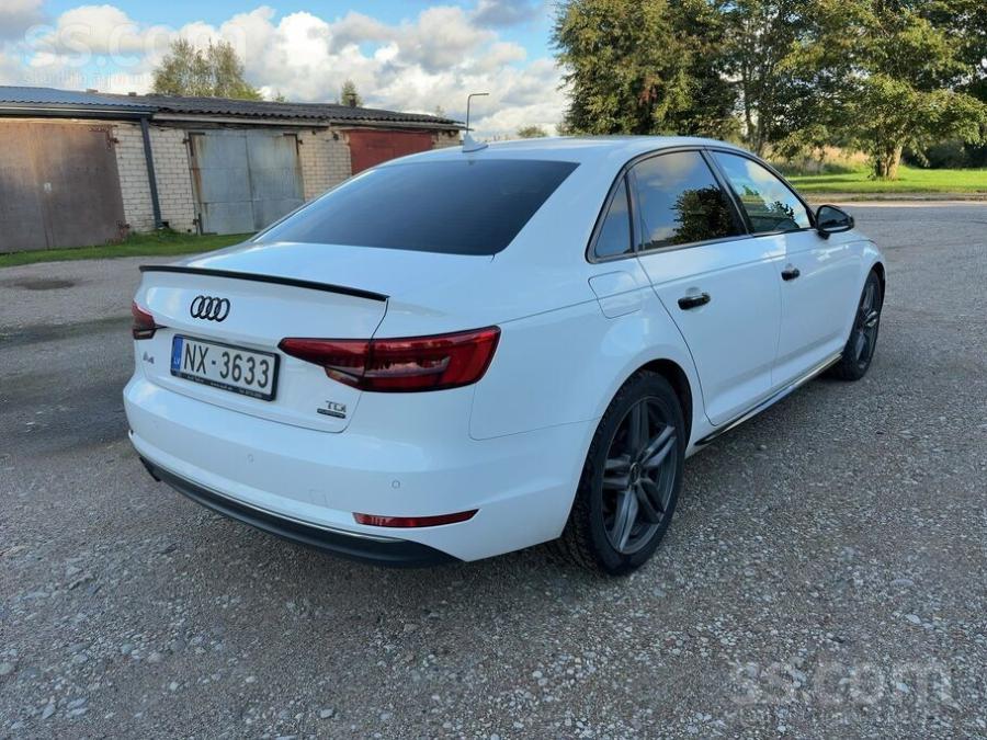 Balts Audi A4 2016 Liepāja, ar dzinēja tilpumu 2.00 L un nobraukumu 158 tūkst. km par 15500 €, foto 5 vietnē AUTOMOTO.COM.LV