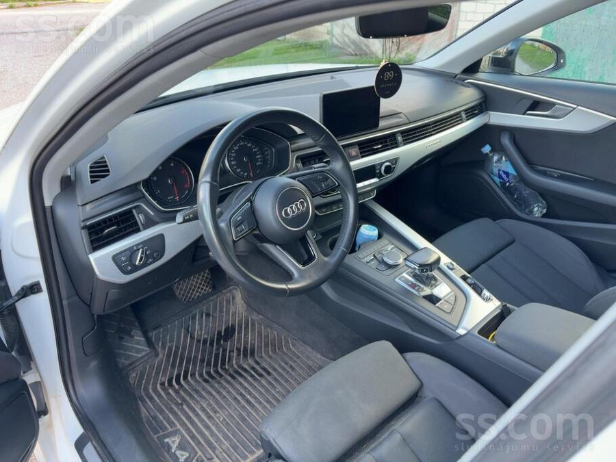Balts Audi A4 2016 Liepāja, ar dzinēja tilpumu 2.00 L un nobraukumu 158 tūkst. km par 15500 €, foto 9 vietnē AUTOMOTO.COM.LV