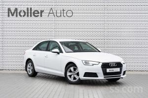 White Audi A4 2017 in Riga, with an engine capacity of 1.40 L and mileage of 132 thousand km for 15850 €, photo 2 on AUTOMOTO.COM.LV