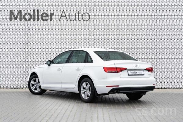 Balts Audi A4 2017 Rīga, ar dzinēja tilpumu 1.40 L un nobraukumu 132 tūkst. km par 15850 €, foto 3 vietnē AUTOMOTO.COM.LV