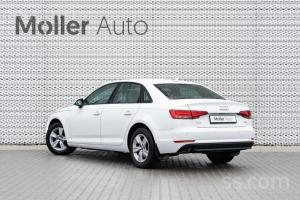 White Audi A4 2017 in Riga, with an engine capacity of 1.40 L and mileage of 132 thousand km for 15850 €, photo 3 on AUTOMOTO.COM.LV