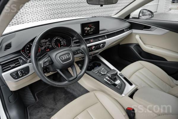 Balts Audi A4 2017 Rīga, ar dzinēja tilpumu 1.40 L un nobraukumu 132 tūkst. km par 15850 €, foto 10 vietnē AUTOMOTO.COM.LV