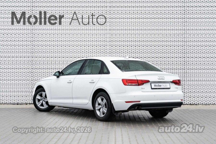 White Audi A4 2017 in Riga, with an engine capacity of 1.40 L and mileage of 132 thousand km for 16243 €, photo 3 on AUTOMOTO.COM.LV