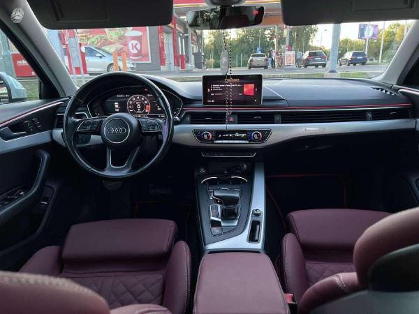 White Audi A4 2017 in Mazeikiai, with an engine capacity of 1.98 L and mileage of 203 thousand km for 15200 €, photo 11 on AUTOMOTO.COM.LV