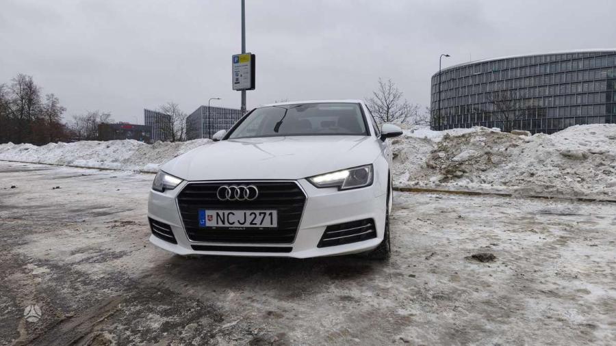 Balts Audi A4 2017 Viļņa, ar dzinēja tilpumu 1.98 L un nobraukumu 157 tūkst. km par 15600 €, foto 2 vietnē AUTOMOTO.COM.LV