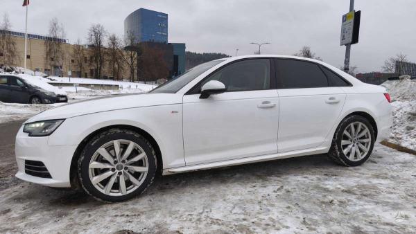 Balts Audi A4 2017 Viļņa, ar dzinēja tilpumu 1.98 L un nobraukumu 157 tūkst. km par 15600 €, foto 3 vietnē AUTOMOTO.COM.LV