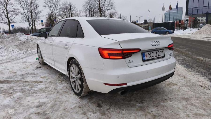 Balts Audi A4 2017 Viļņa, ar dzinēja tilpumu 1.98 L un nobraukumu 157 tūkst. km par 15600 €, foto 5 vietnē AUTOMOTO.COM.LV