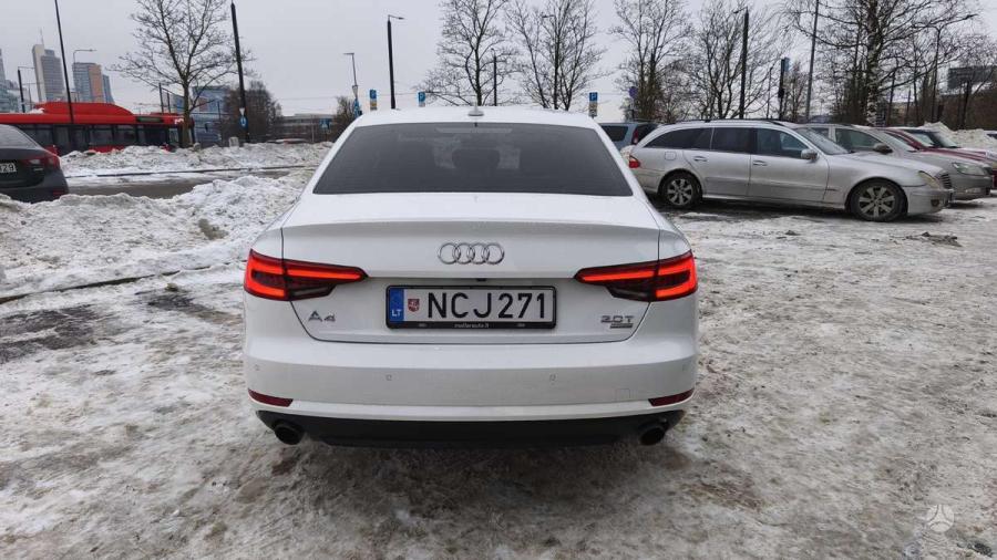 Balts Audi A4 2017 Viļņa, ar dzinēja tilpumu 1.98 L un nobraukumu 157 tūkst. km par 15600 €, foto 6 vietnē AUTOMOTO.COM.LV